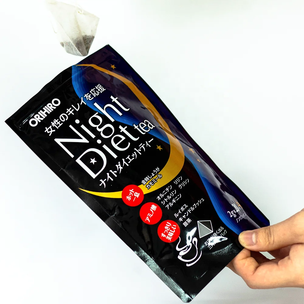 Orihiro Night Diet Tea 24 Pack Weight Loss Tea From Natural Herbal ...