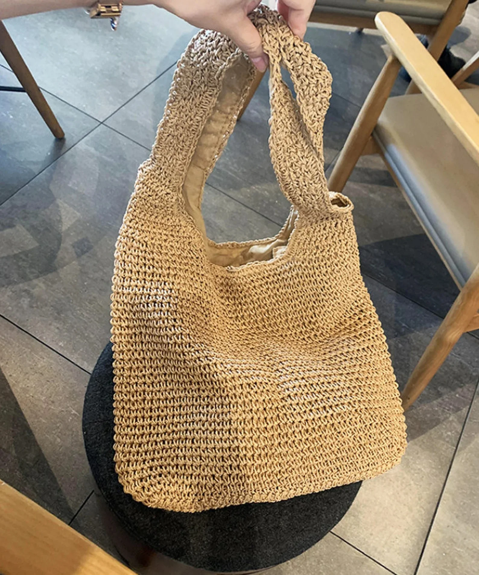 Casual Shoulder Paper Raffia Beach Tote Bag From Vietnam| Alibaba.com