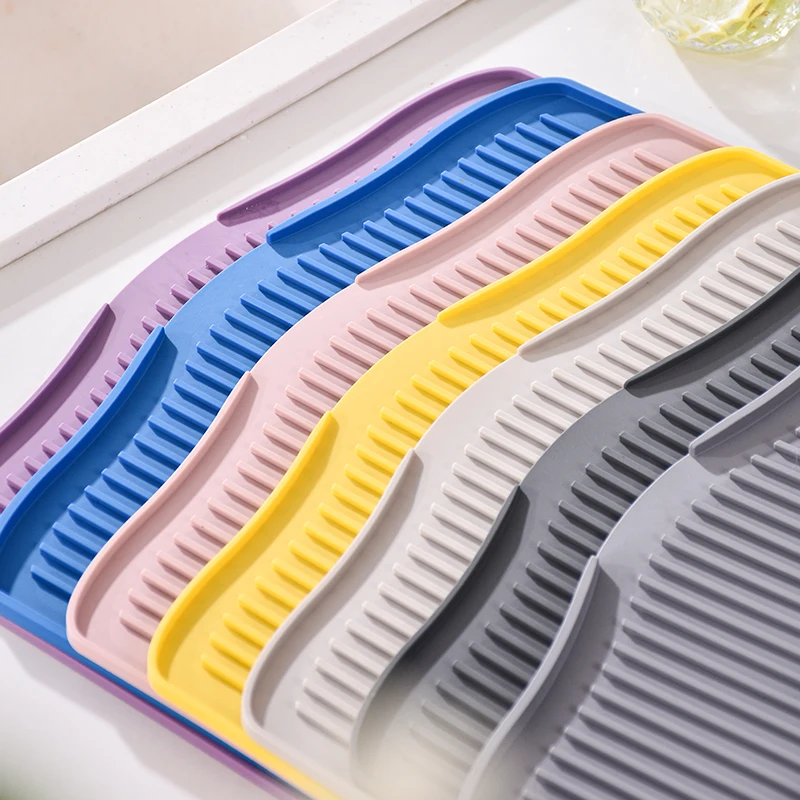 Sink Tray Drain Pad Sponge Tableware Holder Soap Tray Multipurpose ...