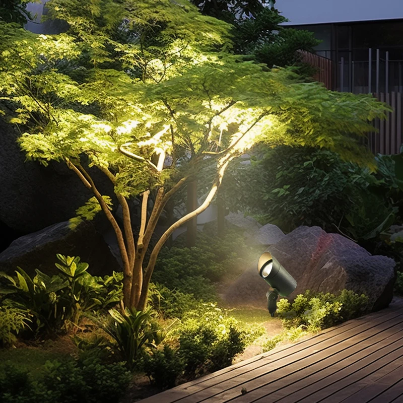 waterproof ip65 aluminum 3w 5w 10w 12w Outdoor Access Spotlight Lawn ...