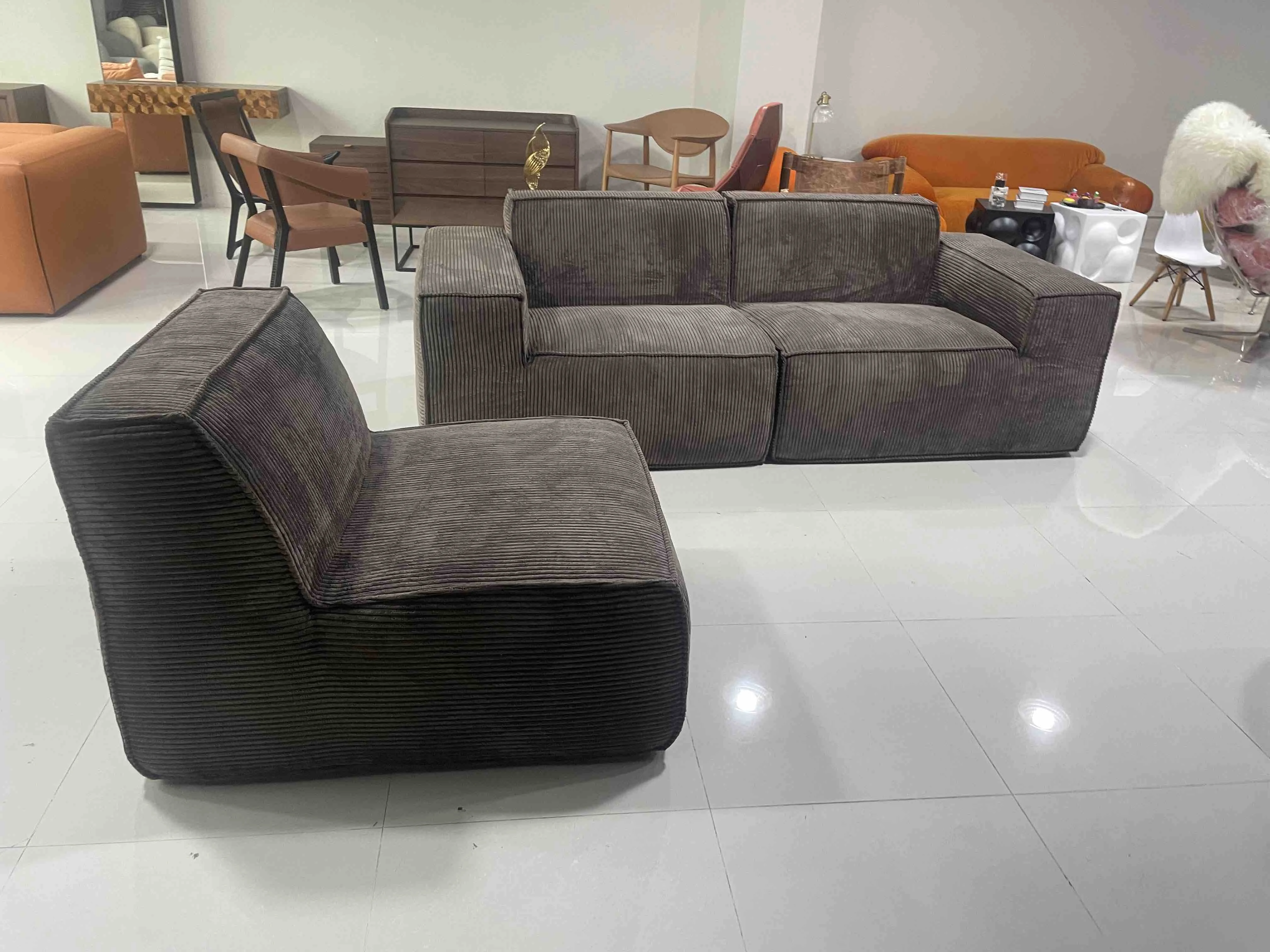 Modular Compression Sofa Set Compressed Vacuum Packed Sofa Living Room ...