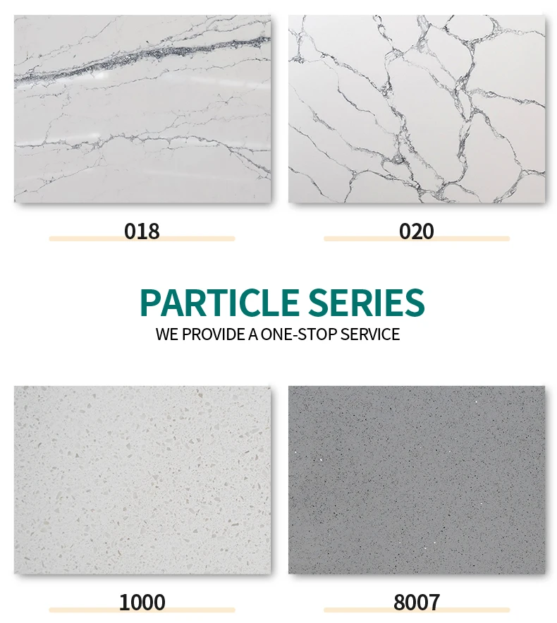Calcatta Quartz Counter Tops Slabs With Polished Surface Finishes 100% ...