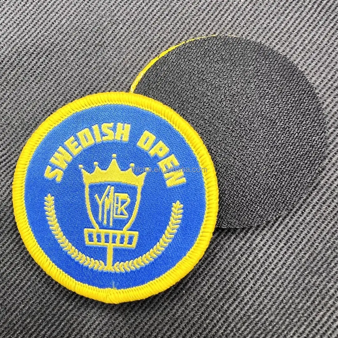 Custom Clothing Label High Quality Woven Badge Manufacturer For Clothes ...
