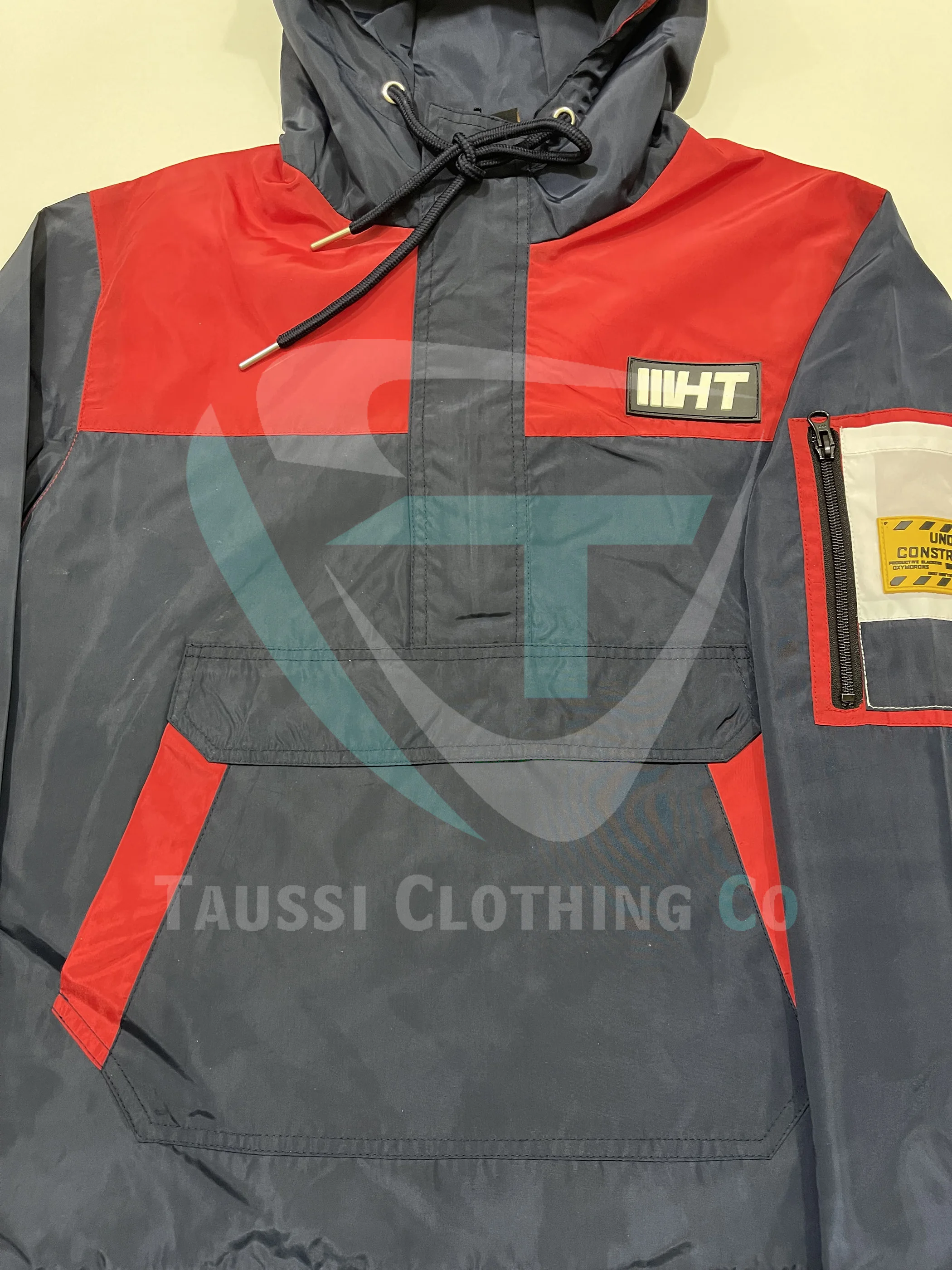 Custom Men's Polyester Reflective Windbreaker Jacket,Vintage Retro ...