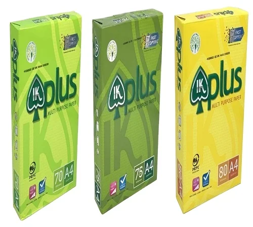 Ik Plus A4 Paper Double A4 Copy Paper In Papier A4 For Sale - Buy ...