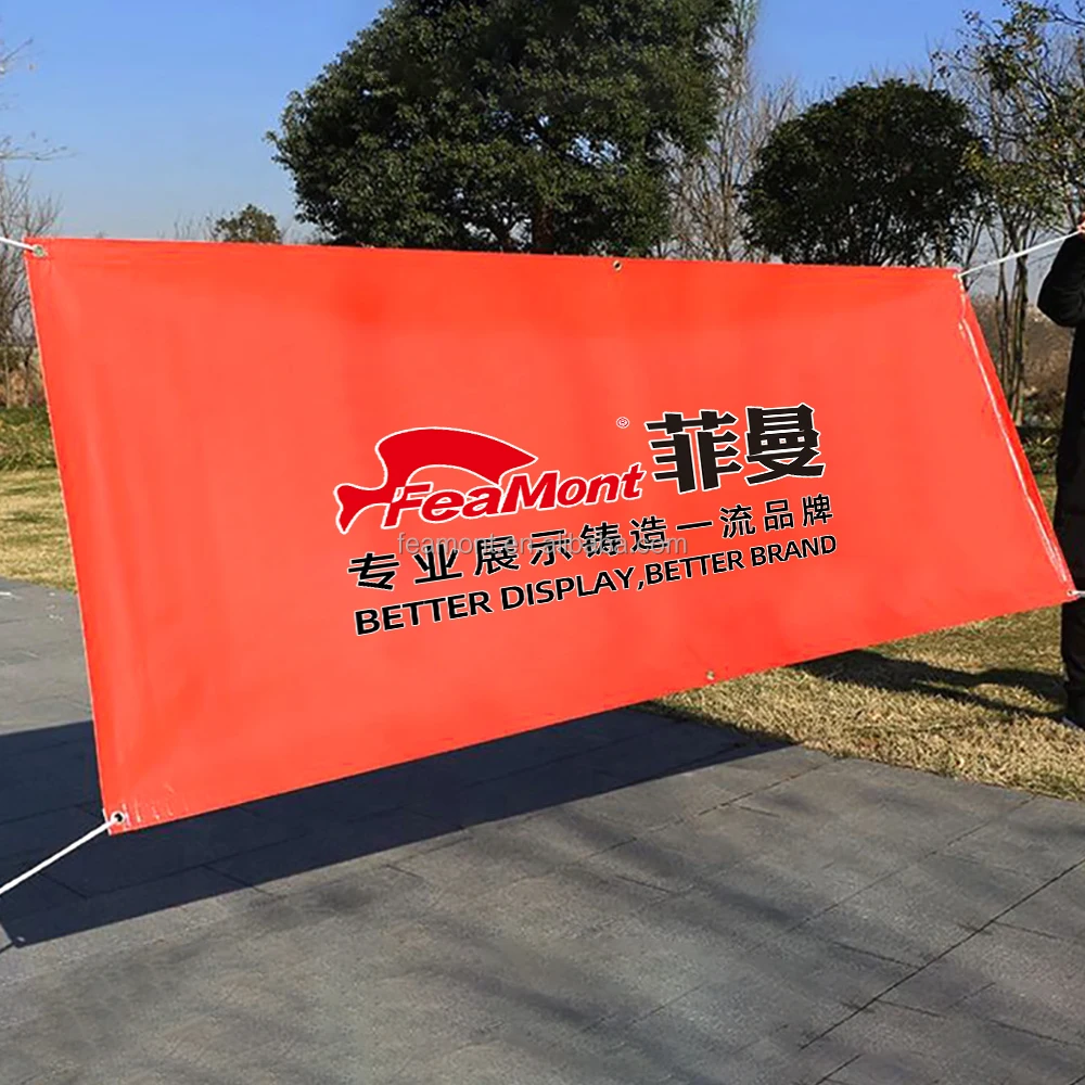 Feamont Custom Fast Delivery Print Logo Design Words Nylon Flag Custom ...