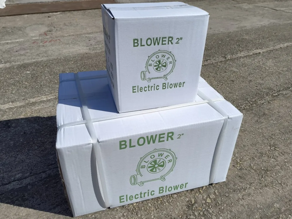 T-czr Ac Small Centrifugal High Pressure Electric Blower 2'' Aluminum ...