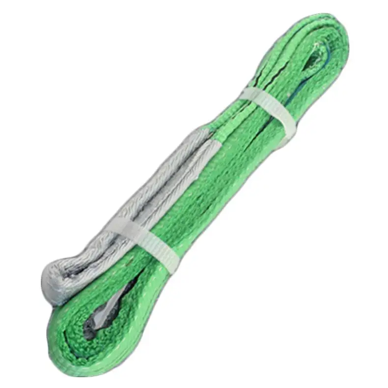 Professional Webbing Sling 2000kg Green Polyester for Handling Large ...