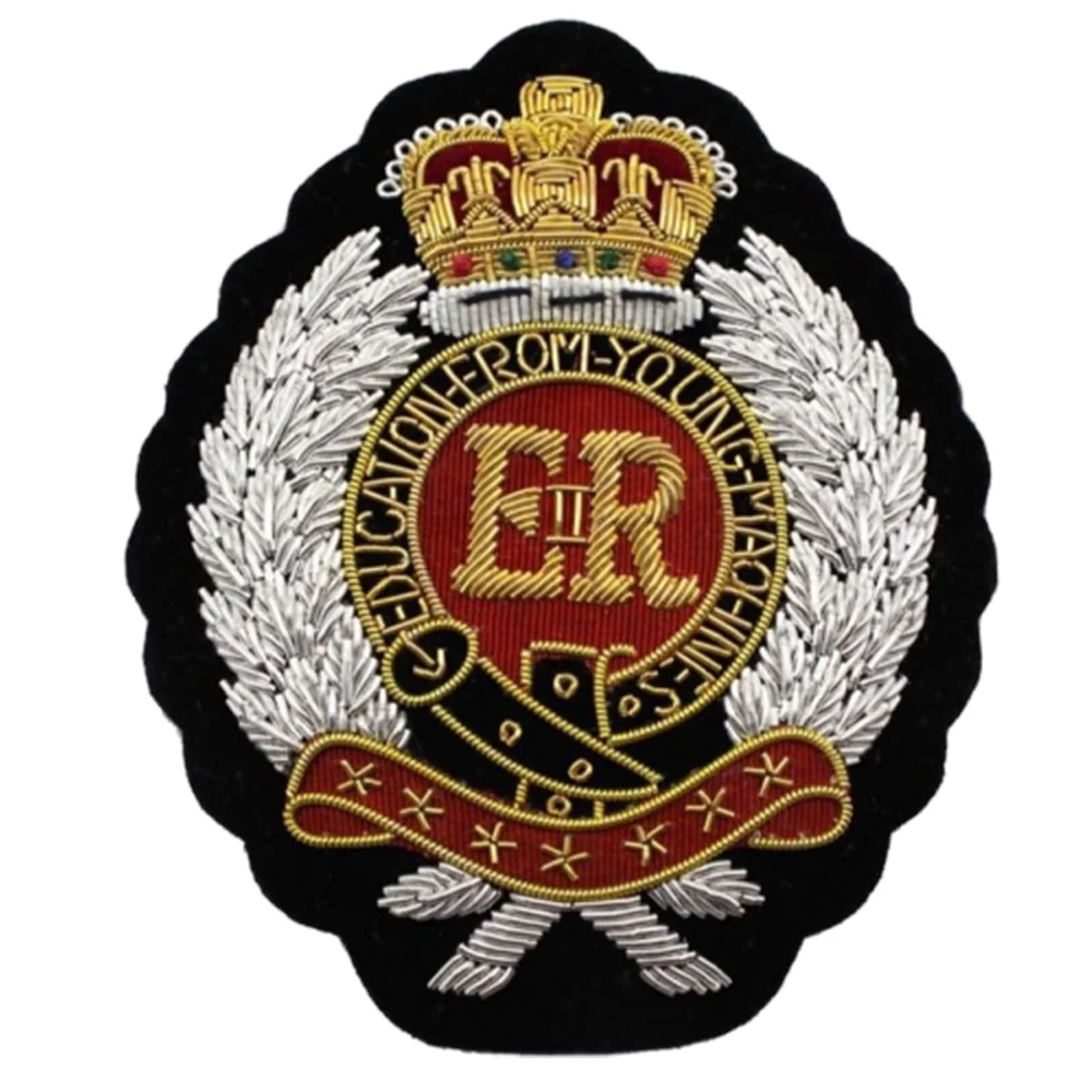 Custom Made Embroidery Patches Hand Made Badges Embroidered On Badges ...