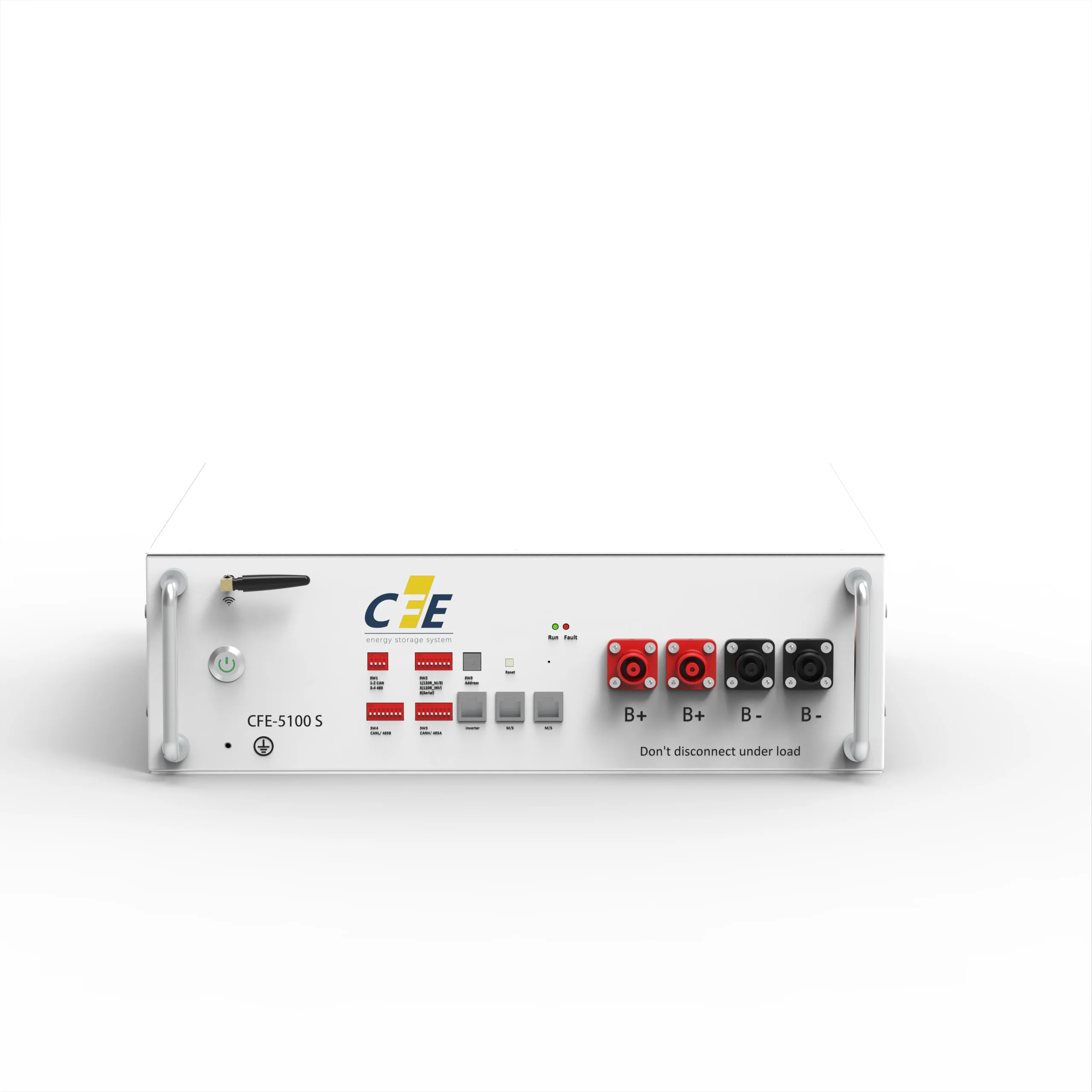 Household Stacked Energy Storage Lithium Battery Cfe-5100s 51.2v 5 Kwh ...