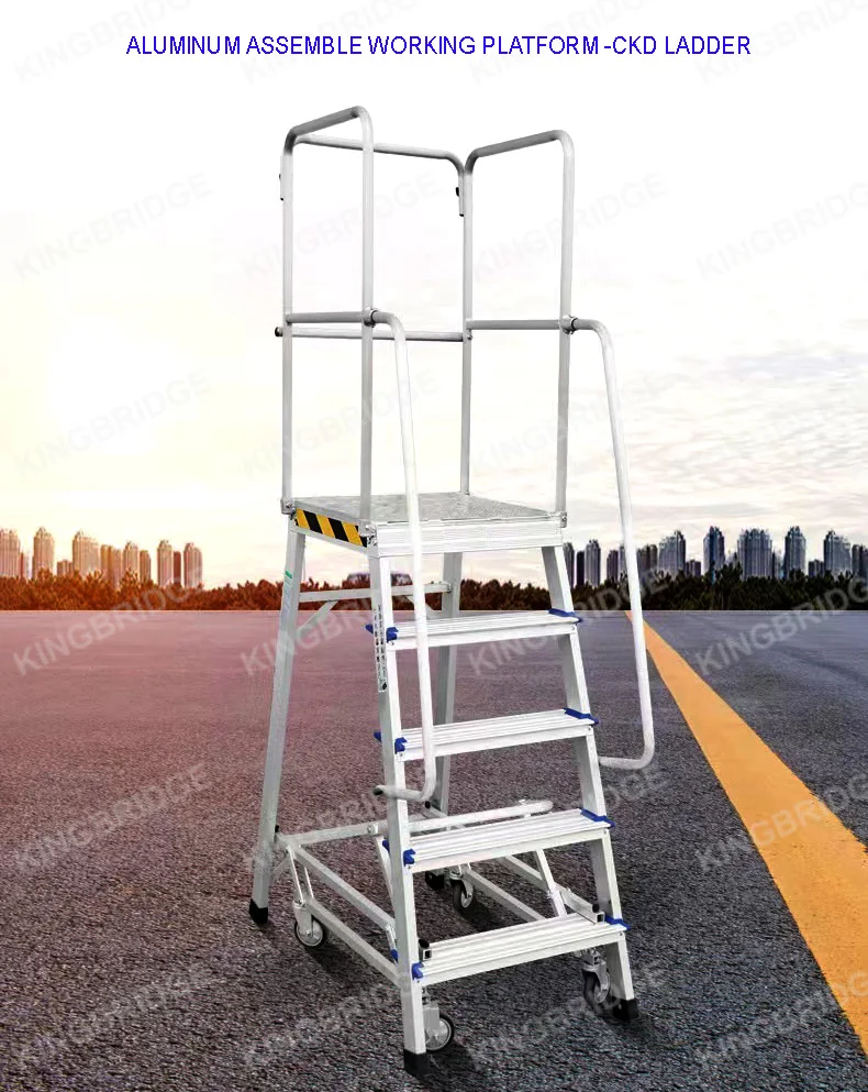 Kingbridge Crossover Walkway - Durable Aluminum Ladders