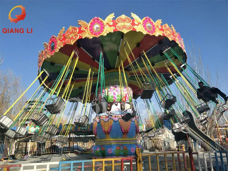 Direct Factory Amusement Parks!!!flying Luxury Swing Chair Video Game ...