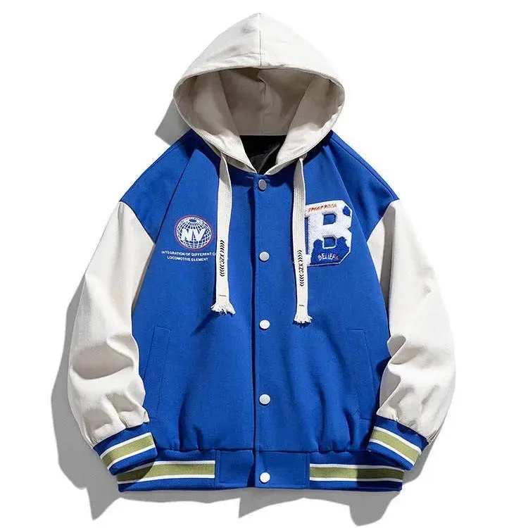 Baseball Bomber Jacket Chenille Embroidery Logo Fashion High Quality ...