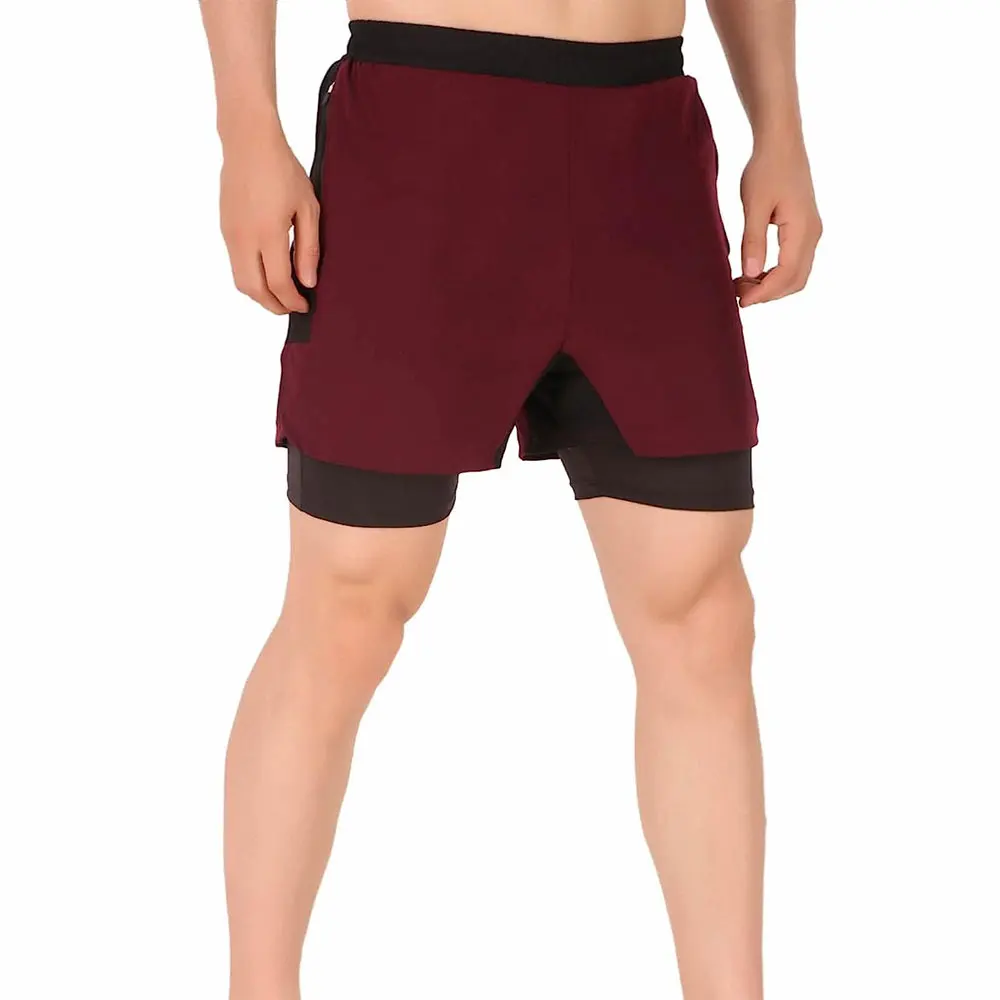 Fully Customized Logo Printing Lightweight Men Compression Shorts ...