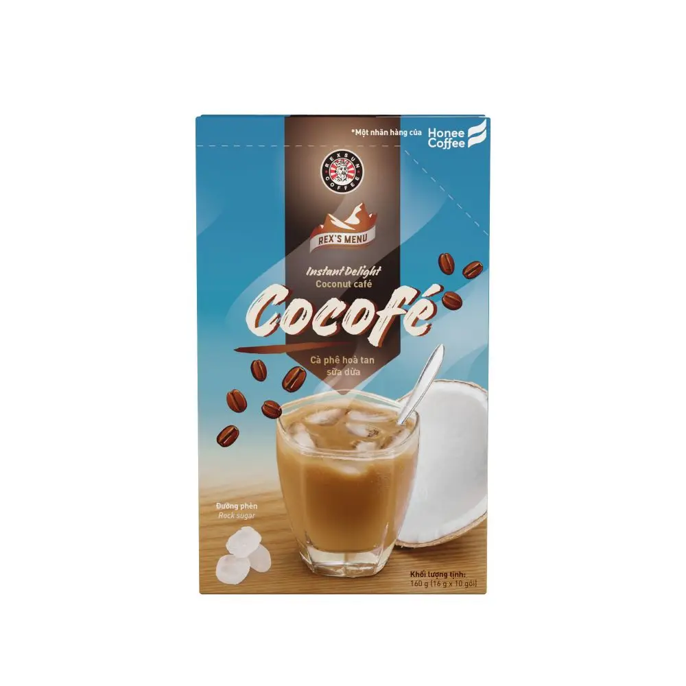 Coconut Coffee Mix COCOFE 160g Per Box Special Aroma and Tasting with ...