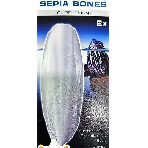 Cuttlebone with Metal Clips Treat for Birds/reptile White Color Clean ...