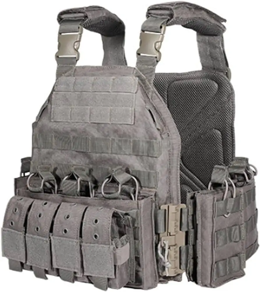 Wholesale Cordura Adjustable Tactical Vest Multiple Pouches ...