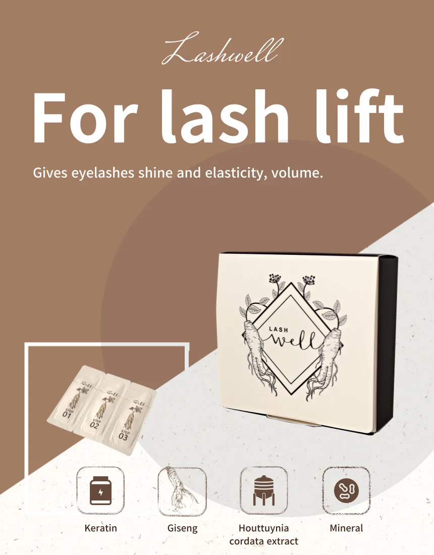 2023 Lashwell Lash Lift Ginseng Keratin Eyelash Permanent And Lash ...