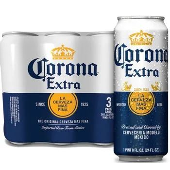 Corona Extra Mexican Lager Beer Can,24 X 330ml/ Pack Contains 24x330ml ...