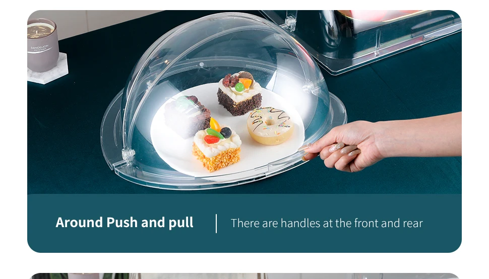 Transparent Plastic Food Covers - Sustainable & Versatile