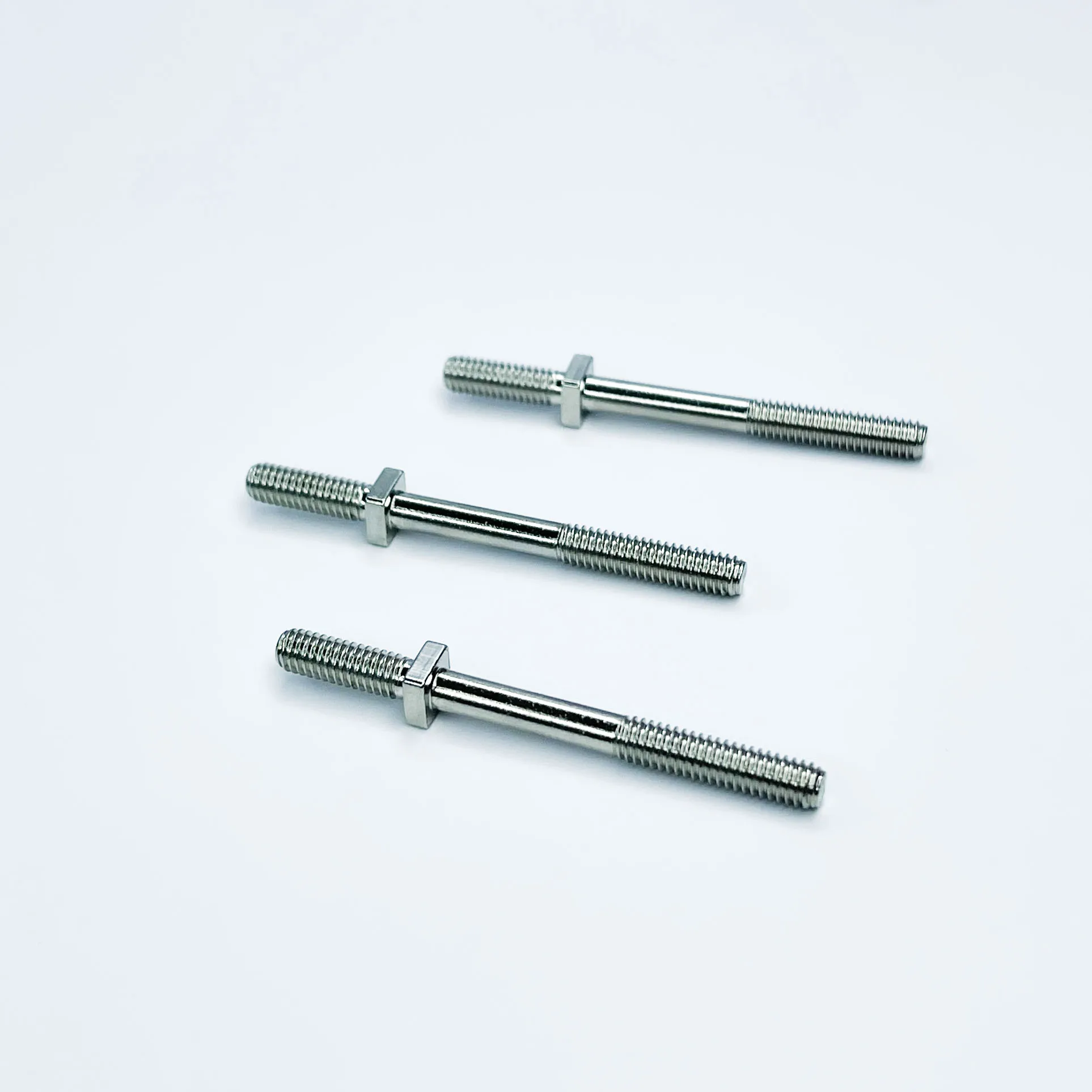 Custom Non-standard Fasteners Stainless Steel Double End Threaded Rod ...