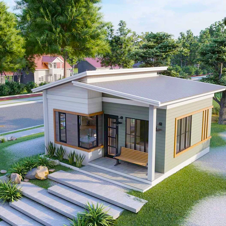 Luxury 1 Bedroom Modern Prefab Tiny Villa Home - Energy Efficient ...
