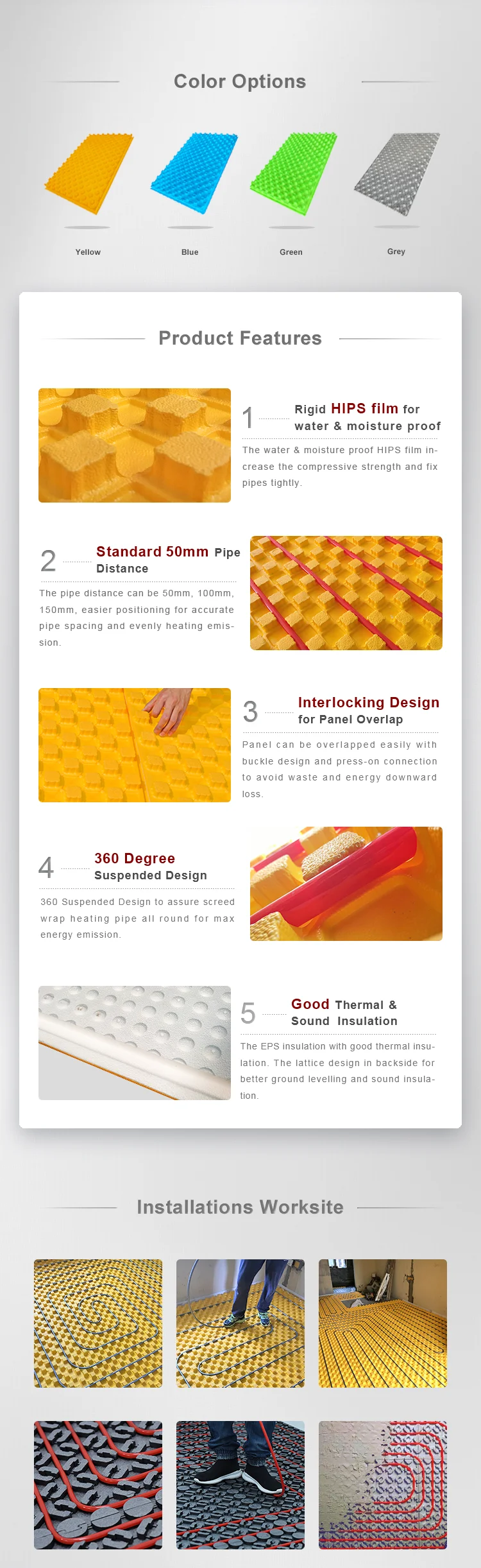 Without Subfloor Insulation Radiant Heating Hydronic Systems With 1mm ...