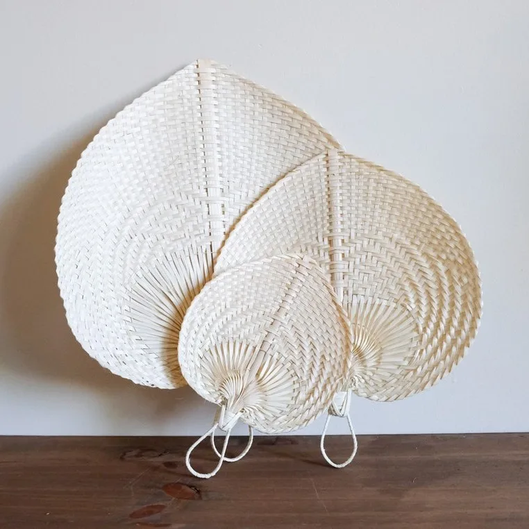 Large Custom Sizes Hand Fan Vintage Wall Hanging Decor 100% Natural ...