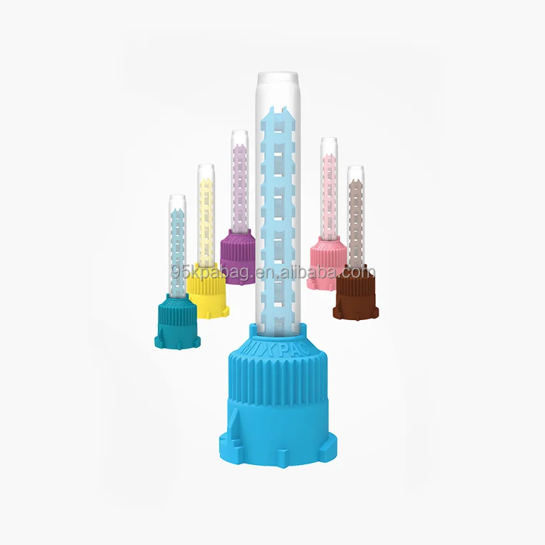 Dental Materials Mixing Tips Disposable Silicone Rubber Impression Head ...