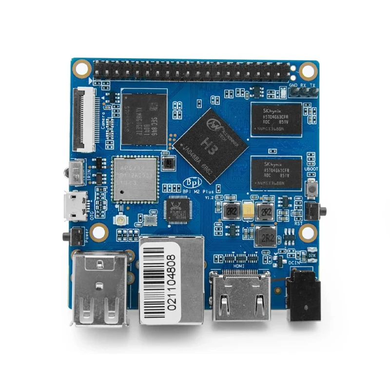 Banana Pi M2 Plus (bpi-m2+) Singal Board Computer 1gb Ram 8gb Emmc With ...