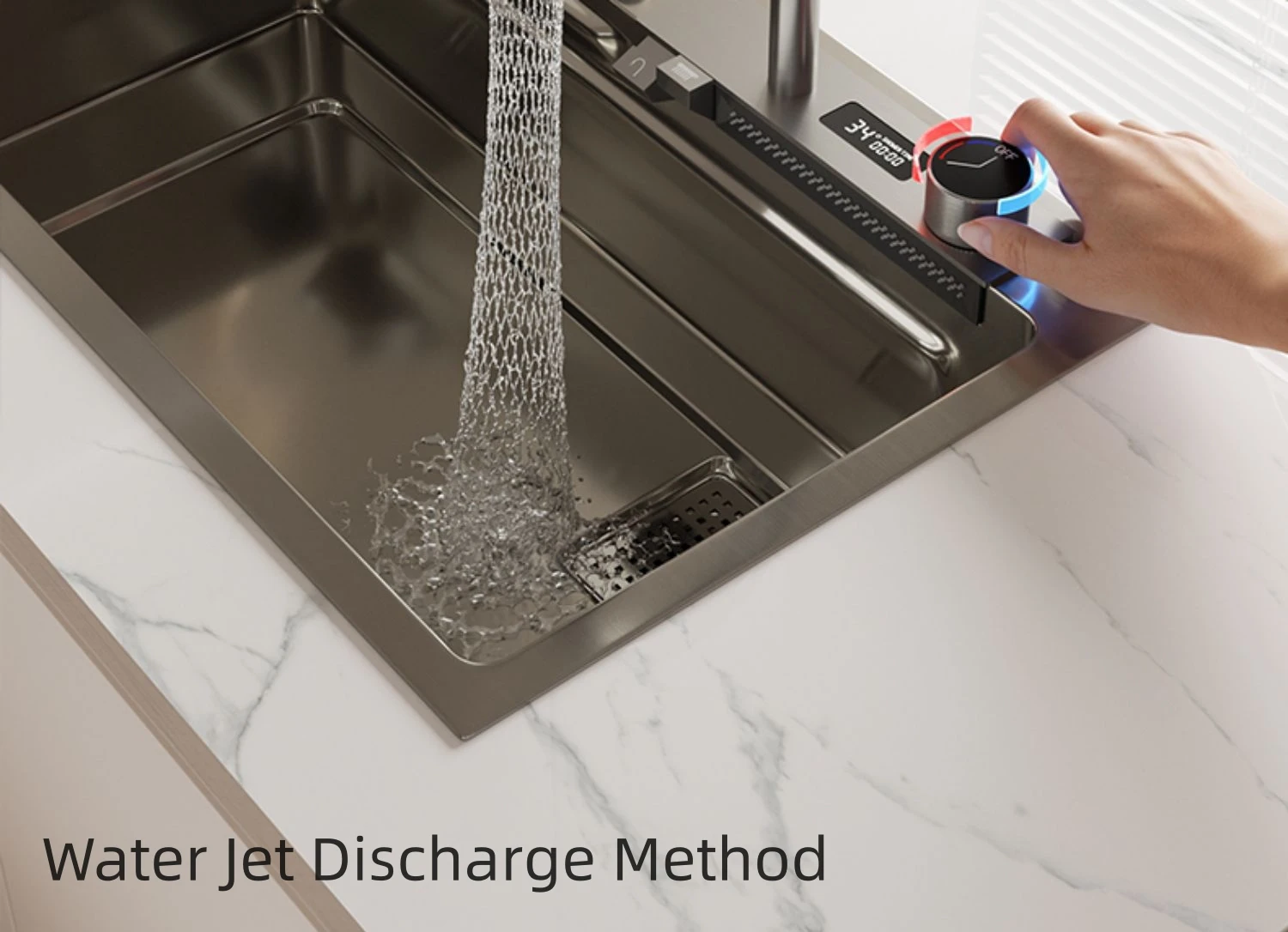 304 Stainless Steel Handmade Nano Coating for Kitchen Sinks