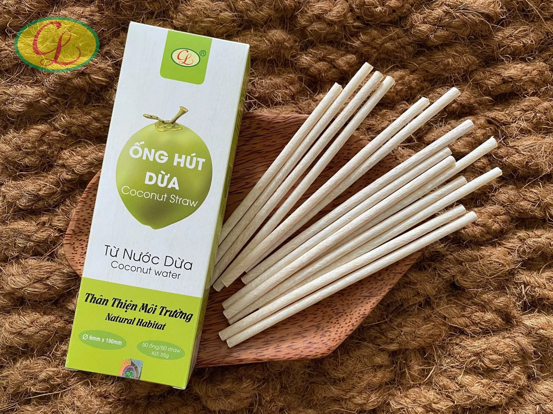 Eco-friendly Coconut Straws 100% Biodegradable & Compostable Wholesale ...