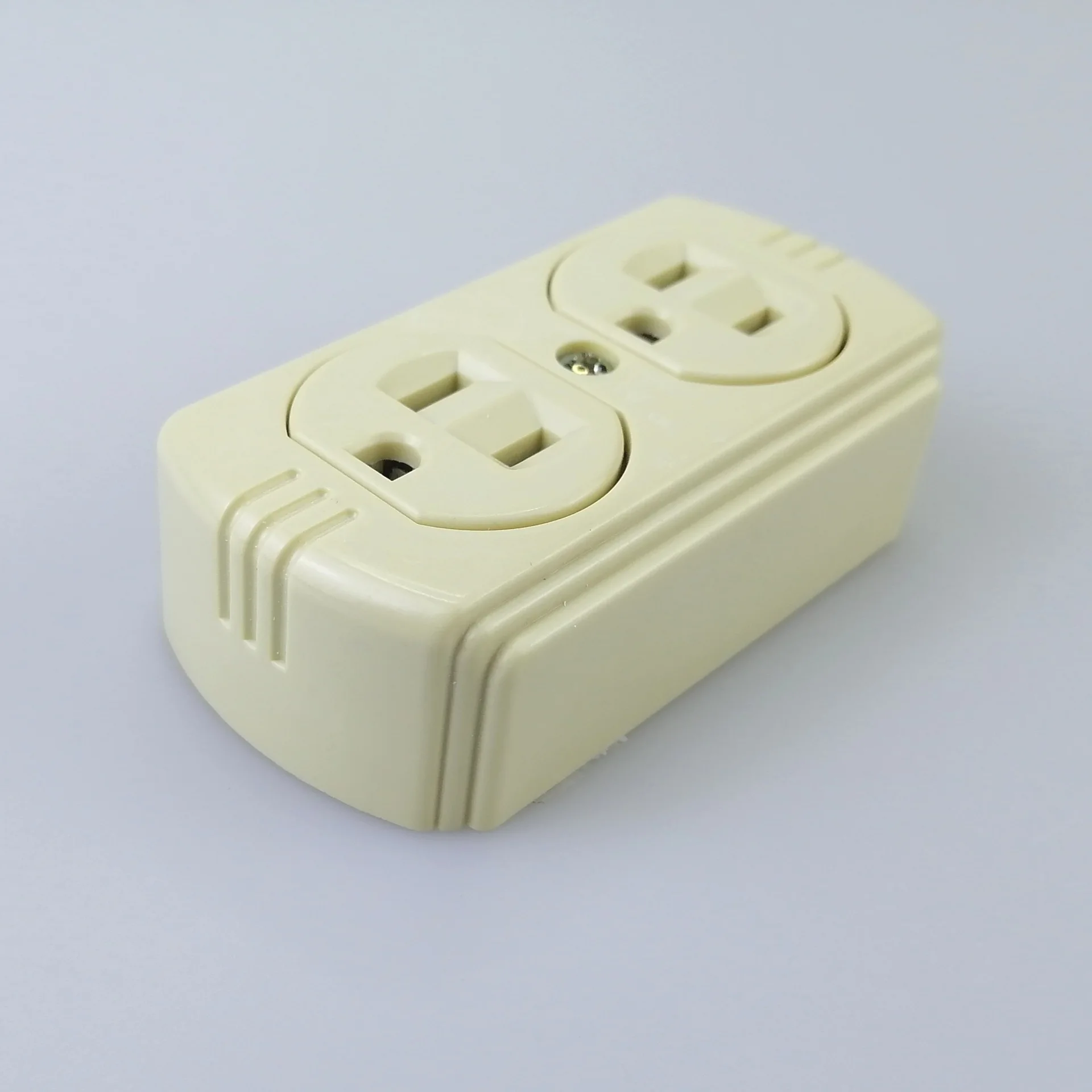 South American Standard Duplex Socket Wall Outlet Six-Hole Flat ABS ...