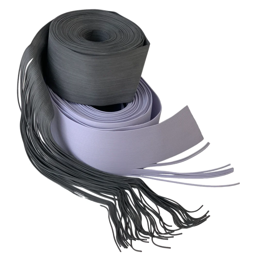 Size 32 Eco-friendly Rubber Thread/Latex Thread/Uncoverd Elastic Thread ...