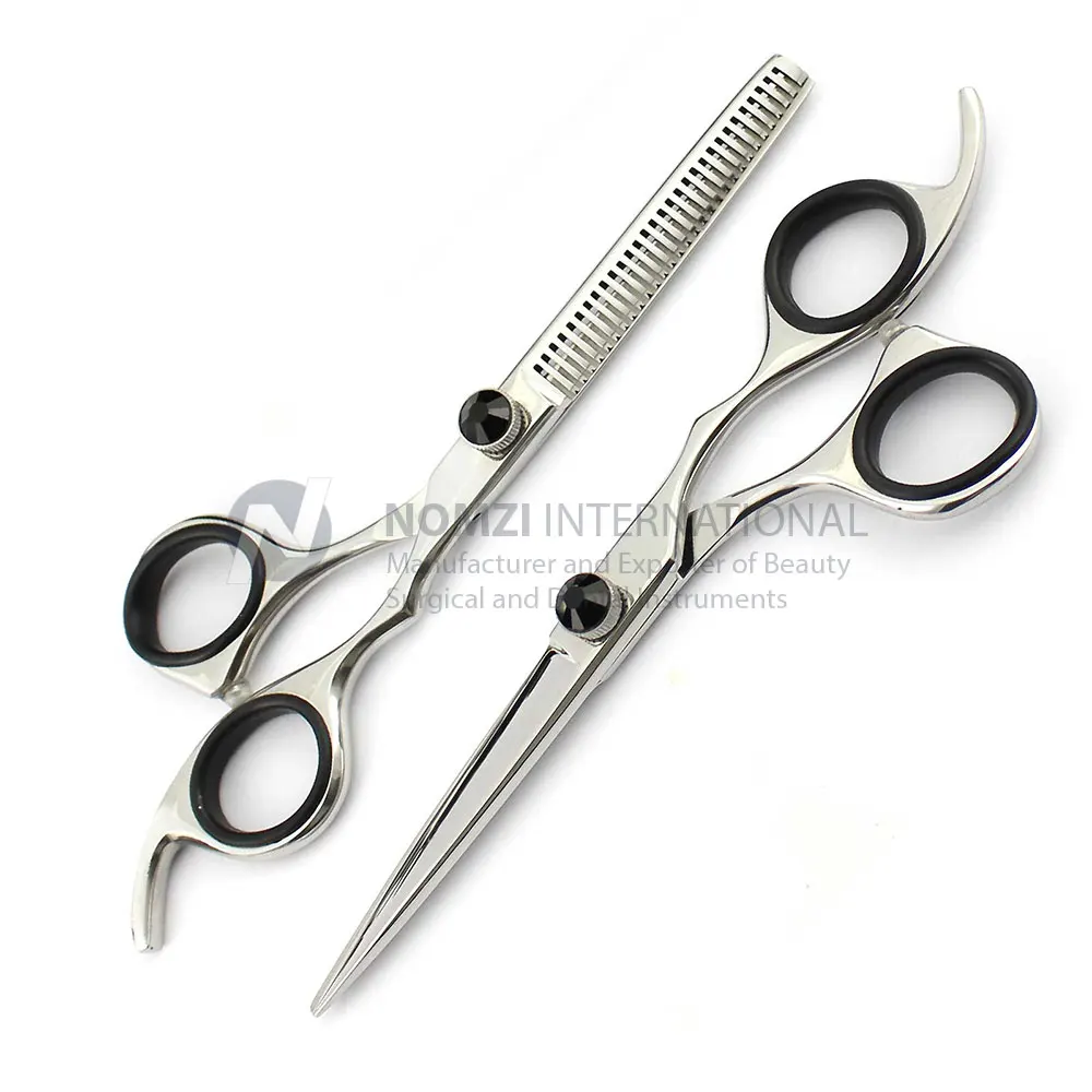 Private Label Hair Cutting And Thinning Scissors Set Stainless Steel ...