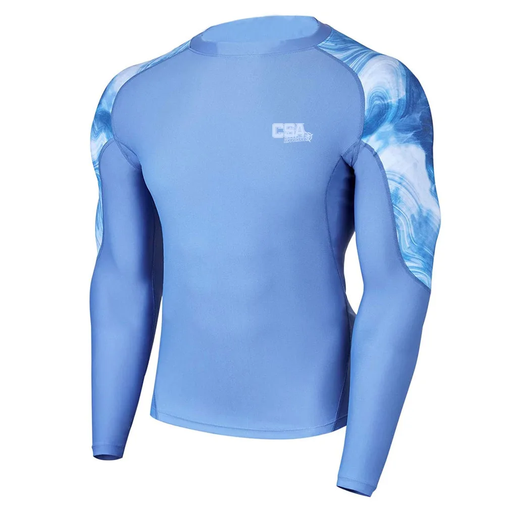 Best Quality Plain Rash Guard Long Sleeve Rush Guard For Men Breathable ...