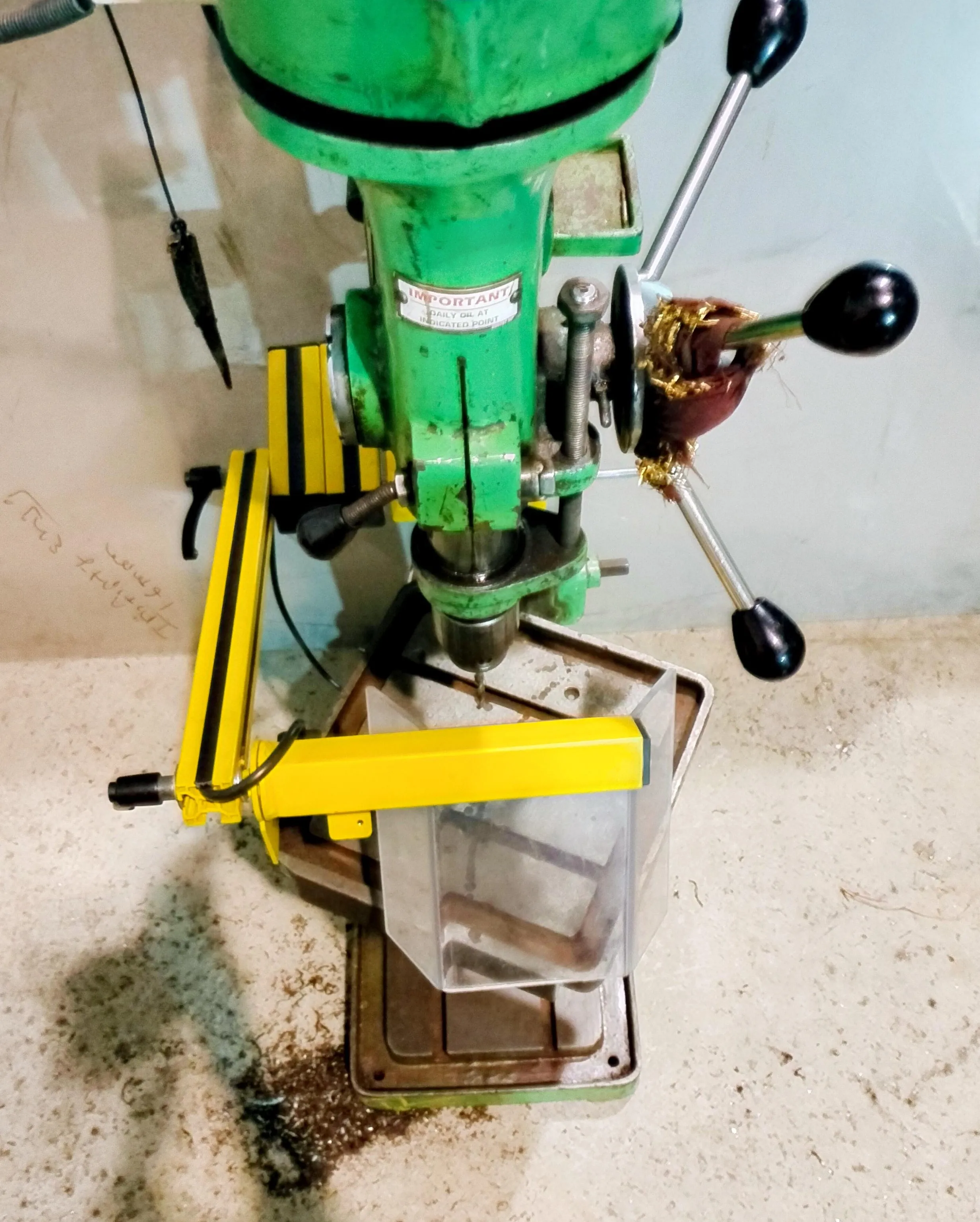 Cnc Drill Press Machine Safety Guard Direct Attachment Mounting New ...