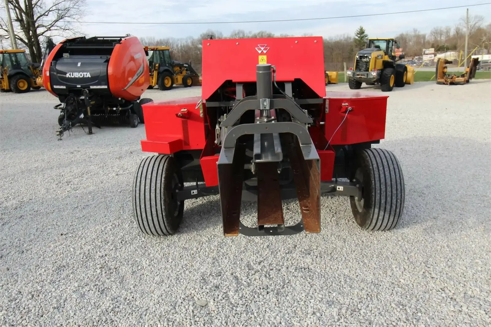 Mini Motor & Gearbox Hay Baler Machine Grass Round Baler High ...