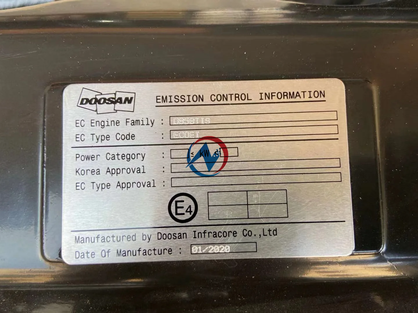 Genuine Original New Excavator Db58tis Diesel Engine Assy For Doosan ...