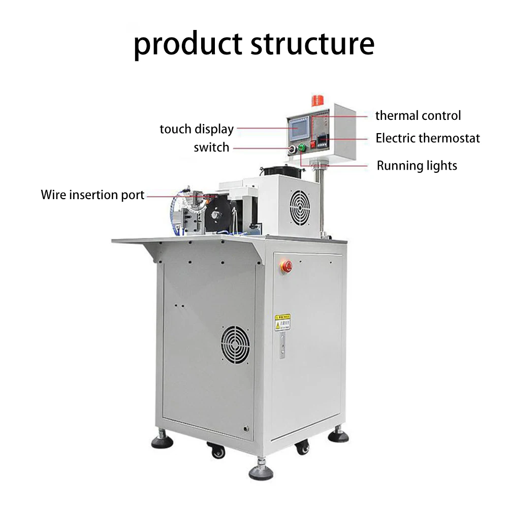 Heat Shrink Tubing Crimping Machine Shrinking Tube Machine Automatic ...