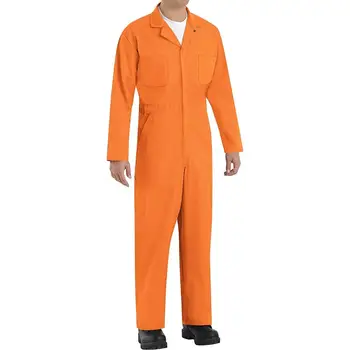 Custom Made Worker Wear Coverall Working Uniform Cotton Safety Clothing ...