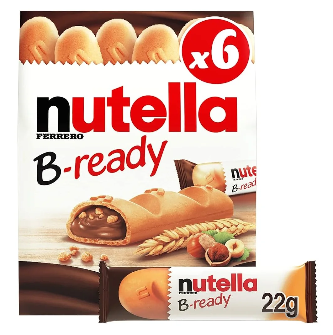 Nutella B-ready Wafer,6 X 22 G Wholesale Price Supplier - Buy Nutella B ...