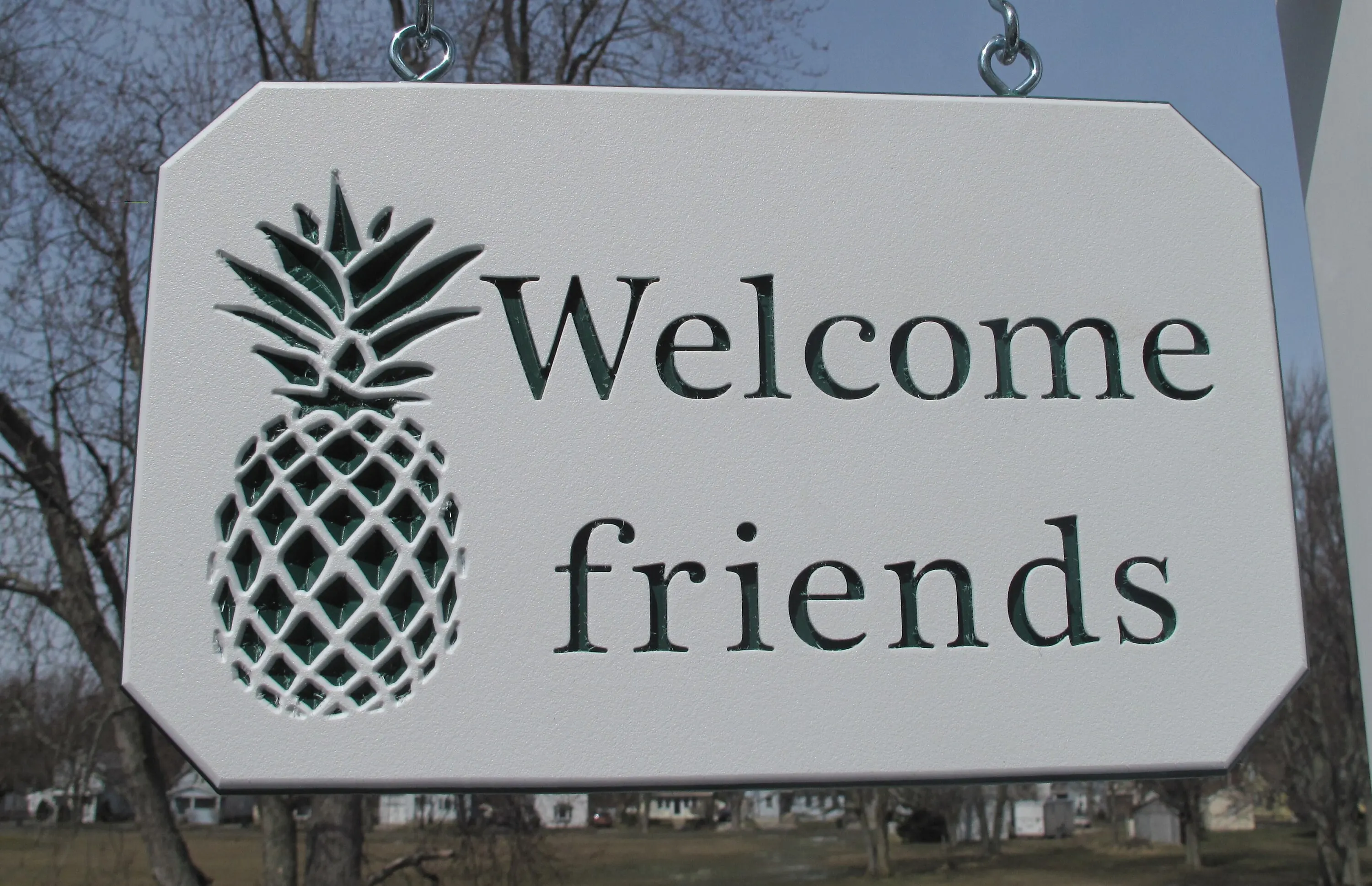 Custom Dual Color HDPE Plastic Sheets for Playground Signs