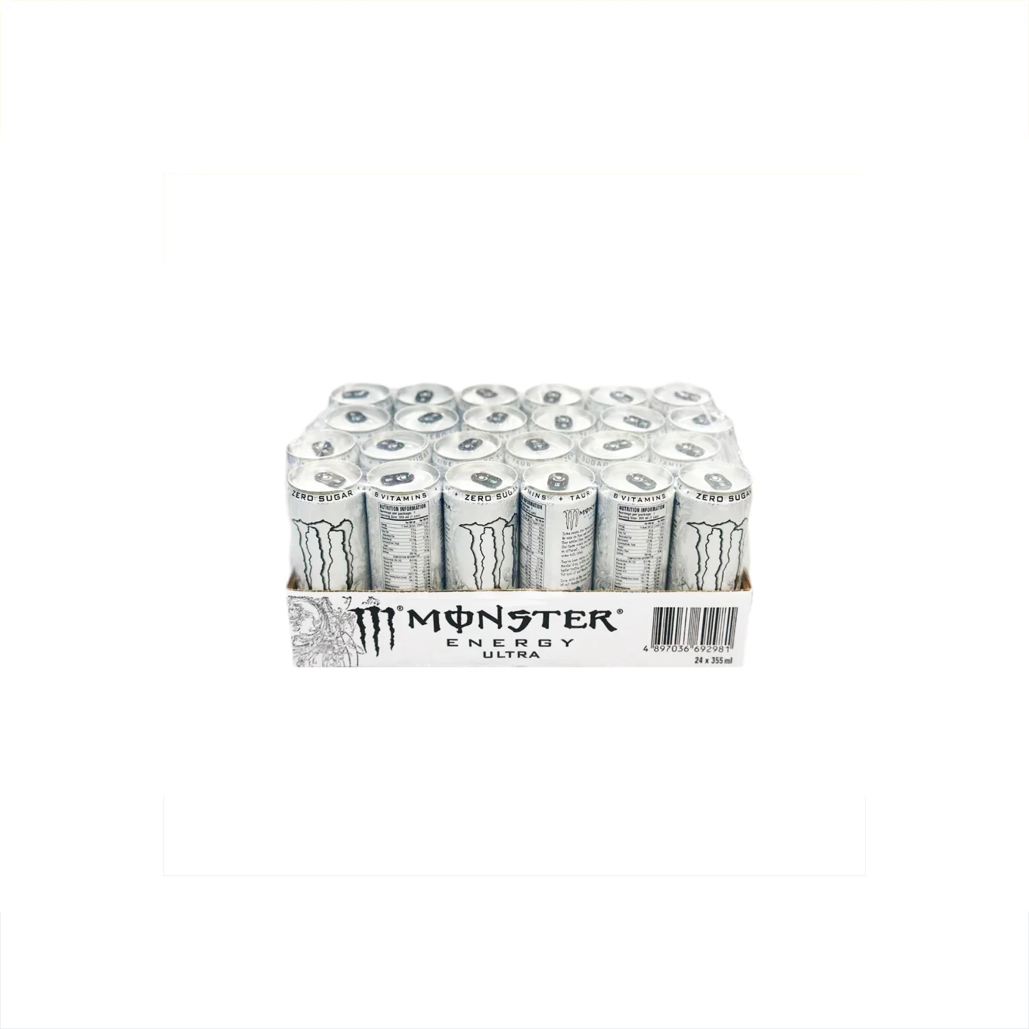 Monster Energy Ultra Zero Sugar (white) 355ml X 24 Zero Sugar Energy ...