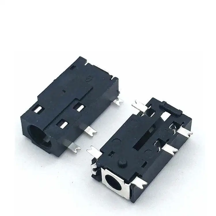 Headless Audio Stereo Phone Jack 3.5mm Smd Smt 5 Pin Pcb Panel Mount ...