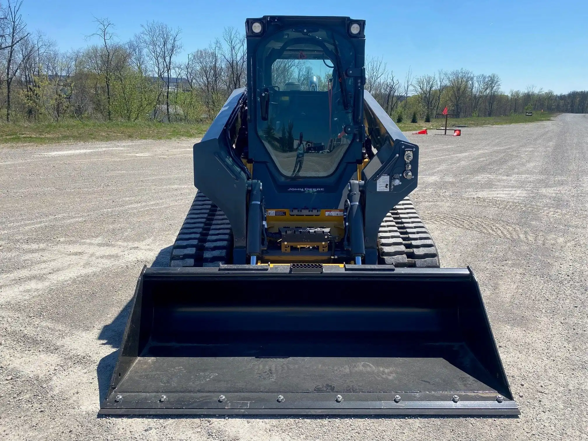 High Output Front End John Deere 333G Track Machine Compact Rated Load ...