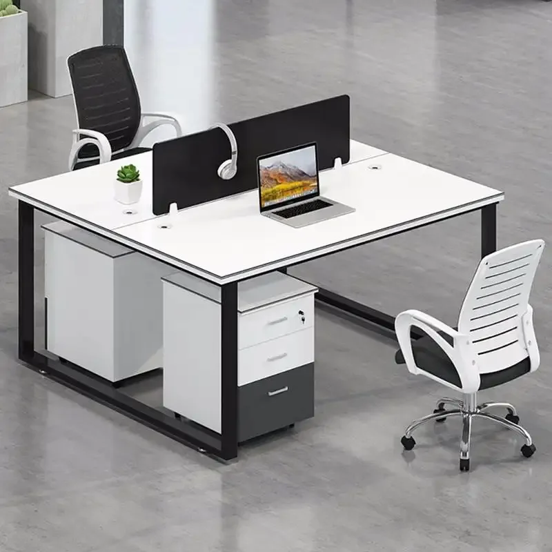 Kofs Modular Back To Back Workstation 2 4 6 Seating With 2 Drawer 1 ...