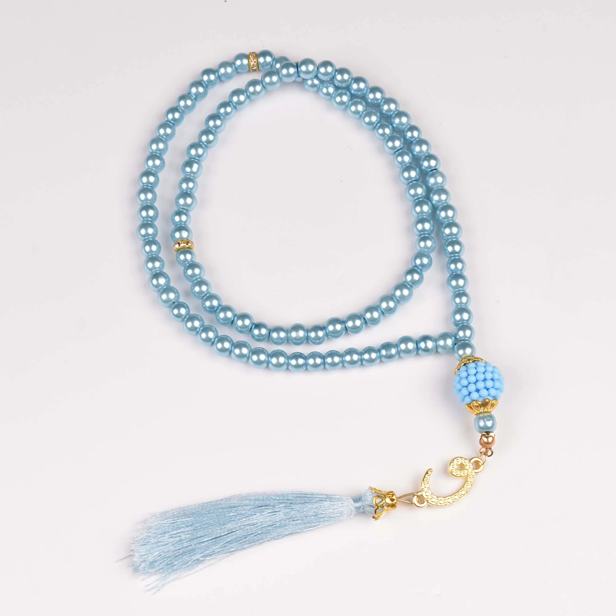 99 Pearl Beads Tasbeeh Prayer Beads For Muslims, Oem