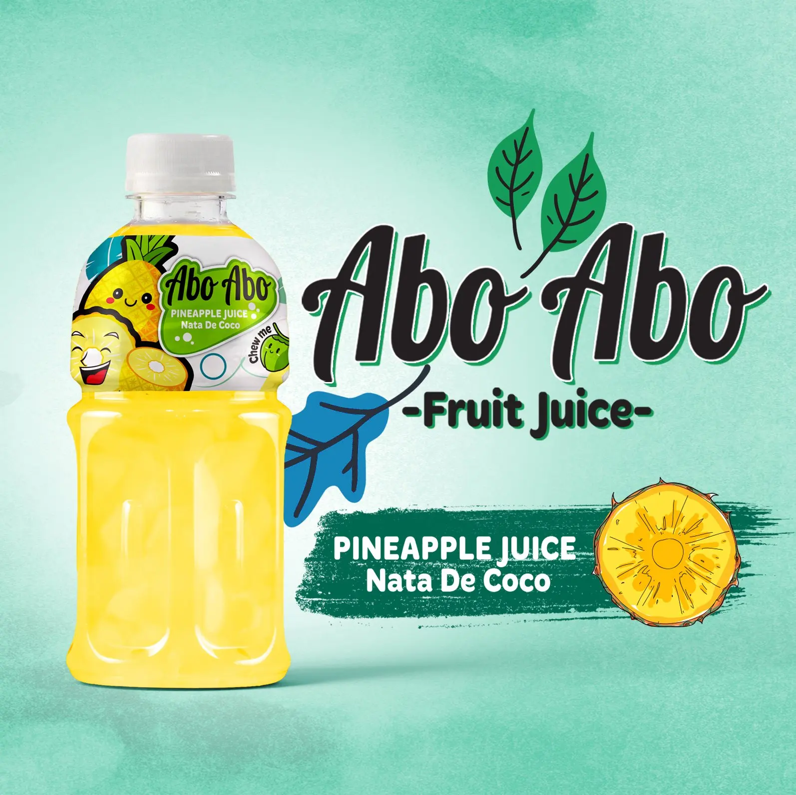 ABO ABO Fruit Juice Concentrate Boxed Set-Coconut Jelly Mango Orange ...