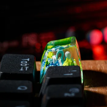 Drampa Pokemon Artisan Keycap: Expertly Crafted Epoxy Resin Keyboard ...